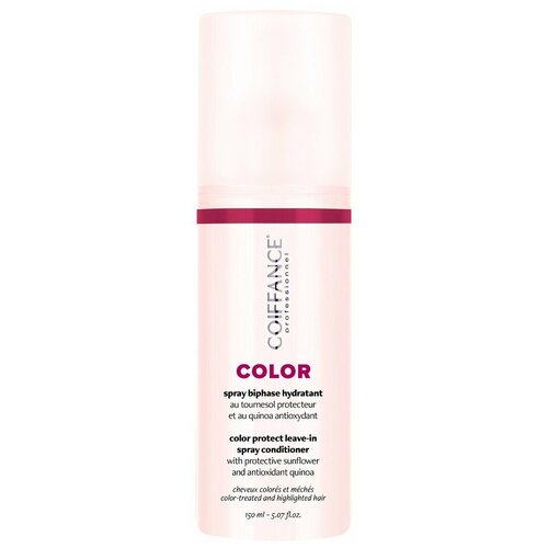 Coiffance Color Leave-In Spray - Двухфазный увлажняющий спрей-кондиционер для окрашенных волос 150 мл
