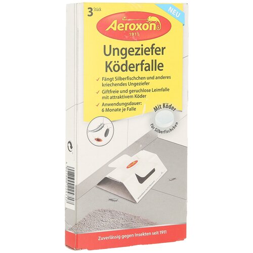 Ловушка Aeroxon для ползающих насекомых, 46 г, 3 шт.