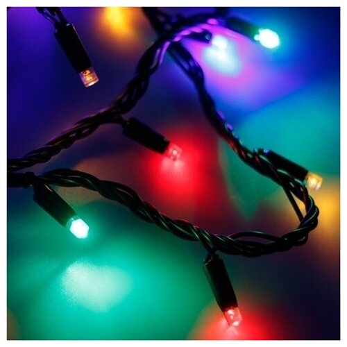 Светодиодная гирлянда ARD-STRING-PRO-10000-BLACK-100LED-LIVE RGB (230V, 7W)