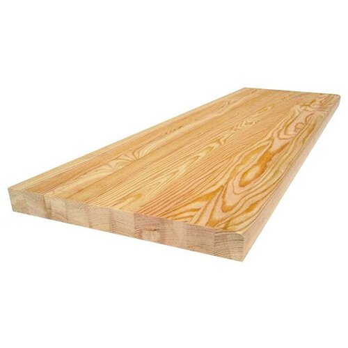 Столешница для кухни / для стола, клеевая из массива дерева Лиственница 900х600x40мм цельноламельная