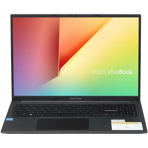 Ноутбук ASUS VivoBook 16 X1605ZA-MB456 16"1920x1200, IPS, Intel Core i3-1215U, ядра: 2 + 4 х 1.2 ГГц + 0.9 ГГц, RAM 8 ГБ, SSD 512 ГБ, Intel UHD Graphics, без ОС, черный