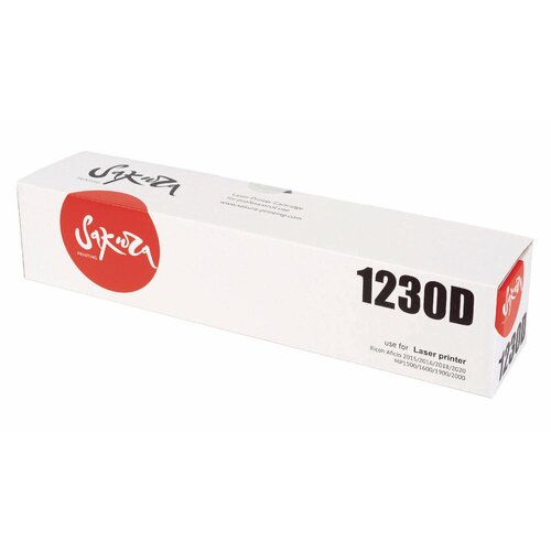Картридж лазерный Sakura Type 1230D черный 9000 стр. для Ricoh (SA1230D)