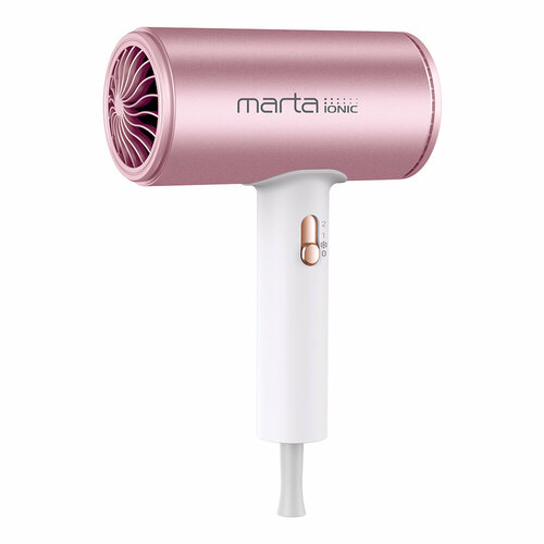 MARTA MT-HD1406A розовый опал фен