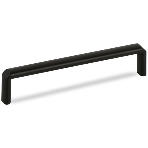 Ручка-скоба мебельная Inred IN.01.4197.160. MBL черная, комплект 2 шт, ручка для шкафов, комодов, для кухонного гарнитура