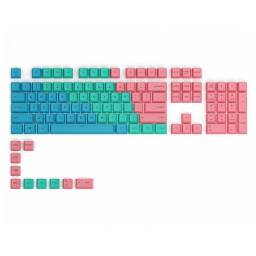 Комплект кейкапов Glorious GPBT Keycaps Pastel