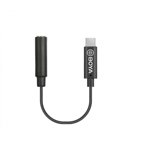 Boya BY-K6 Переходник 3,5 мм TRS на USB Type-C 1645