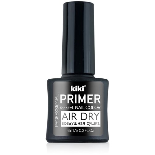 Праймер для ногтей KIKI PRIMER Air Dry Воздушная сушка для маникюра, 6 мл