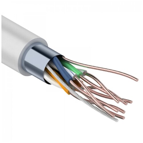 Кабель информационный FTP 4PR 24AWG Cat.5e CCA PROconnect (бухта 305м) {01-0142-3}