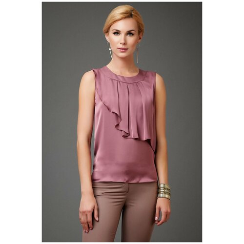Блуза Арт-Деко, размер 42, розовый