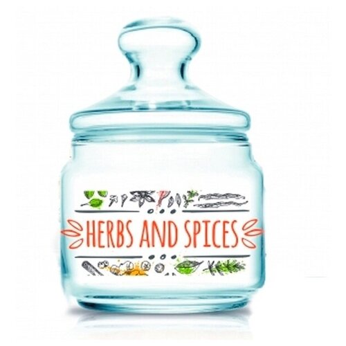 Luminarc Банка для сыпучих продуктов Herbs & Spices, 750 мл, 750 мл, 8x13 см, 8x8x13 см