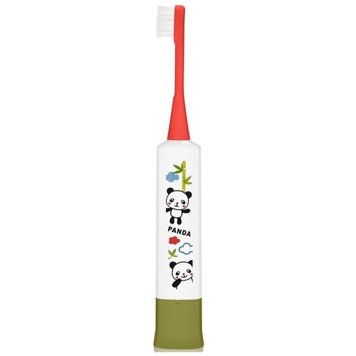  звуковая зубная щетка Hapica DBK-5, белый/красный/зеленый