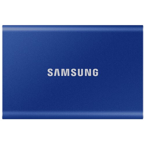 500 ГБ Внешний SSD Samsung T7, USB 3.2 Gen 2 Type-C, синий