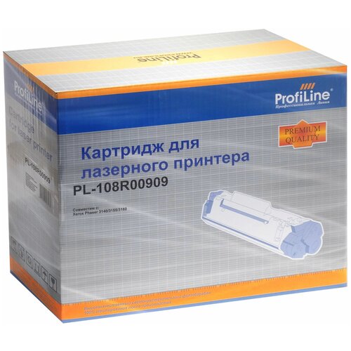 Картридж ProfiLine PL_108R00909 совместимый тонер картридж (Xerox 108R00909) 2500 стр, черный