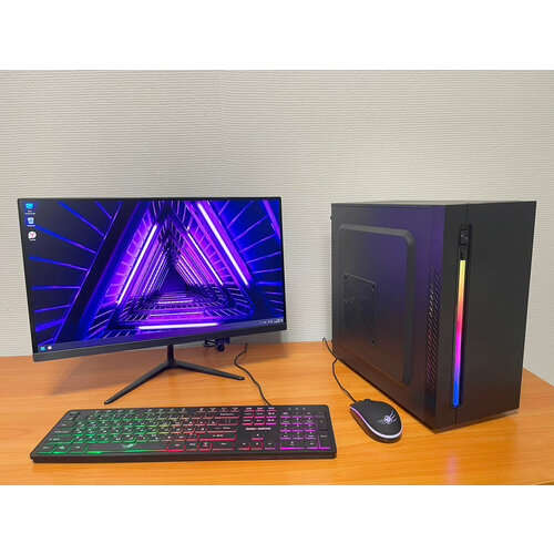 Игровой компьютер/i5/RX-580/16GB/SSD-1000/Монитор 22"