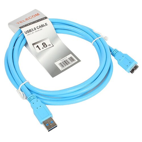 Кабель USB 3.0 AM-microBM 1.8м VCOM Telecom TUS717-1.8M 6926123463154