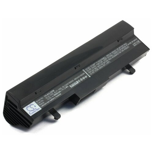 Усиленный аккумулятор для Asus AL32-1005 (6600mAh), черный