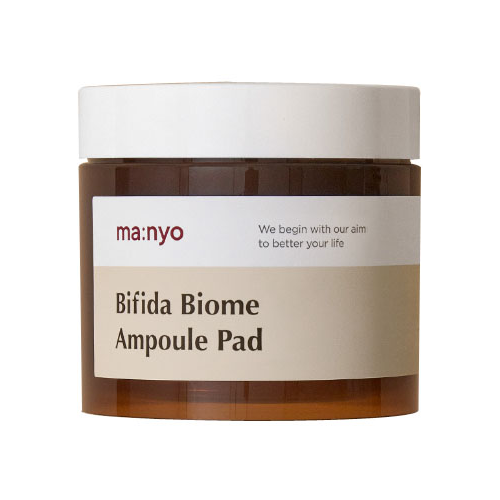 Увлажняющие пэды с бифидокомплексом Manyo Bifida Biome Ampoule Pad (70 шт/150 ml) • Маньо