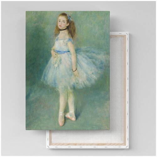 Картина на холсте с подрамником / Pierr - Auguste Renoir / Ренуар Пьер - Балерина