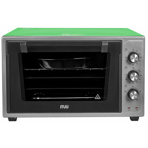 Мини-печь MIU 3606 L, 36 л, зеленый/серый