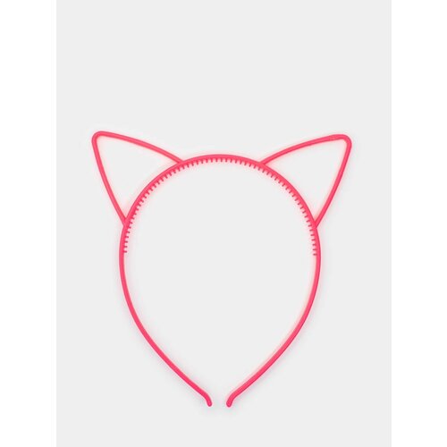 Ободок Ушки кота, Цвет Кораллово-розовый