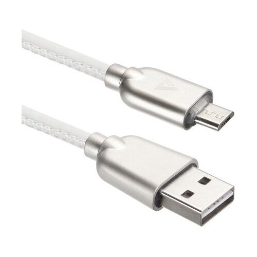 Кабель microUSB Type-B / USB Type-A ACD Allure (ACD-U926-M1W) 1м, белый