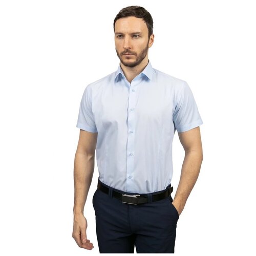 Рубашка GroStyle, размер 37/182, голубой
