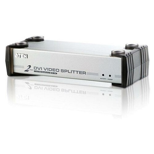 Разветвитель ATEN VS162 / VS162-AT-G, 2-портовый Разветвитель DVI и Аудио (1920x1200 - 5м) ATEN VS162-AT-G