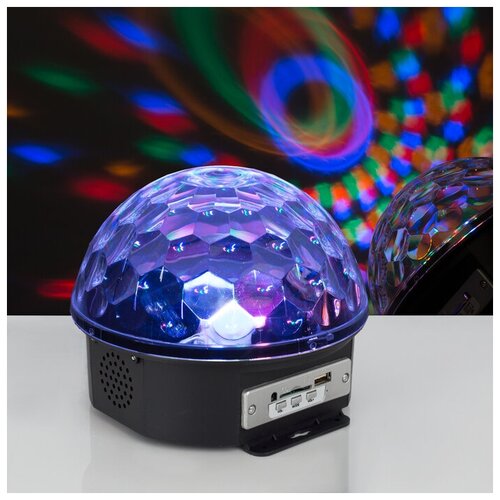 Luazon Lighting Световой прибор хрустальный шар диаметр 17,5 см с музыкой V220