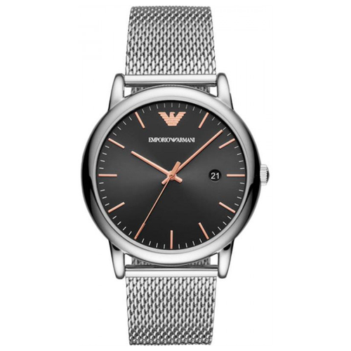 Наручные часы EMPORIO ARMANI Renato, серебряный, черный