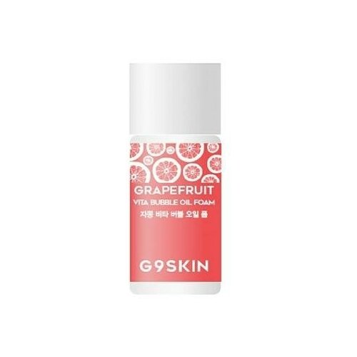 Пенка для умывания с экстрактом грейпрфрута G9SKIN Grapefruit Vita Bubble Oil Foam, 20 мл