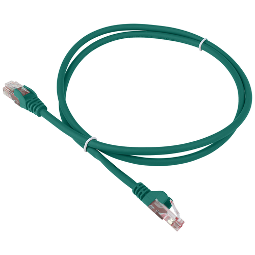 Патч-корд Lanmaster LAN-PC45 RJ-45 (m) - RJ-45 (m) CAT6 U/UTP, 3 м, 1 шт., зеленый