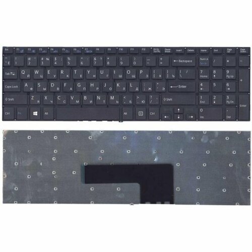 Клавиатура для ноутбука Amperin Sony FIT 15 SVF15 черная