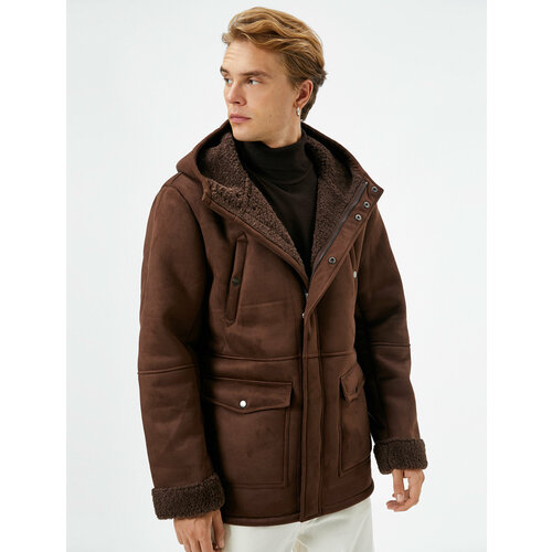 Куртка KOTON, размер S, коричневый