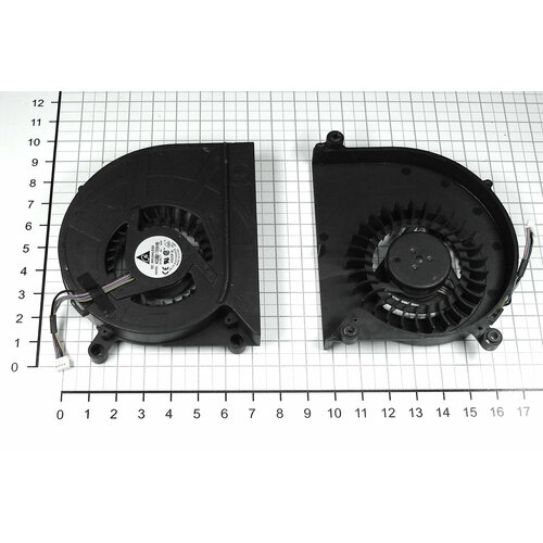 Вентилятор (кулер) для Asus K40IJ (4-pin)