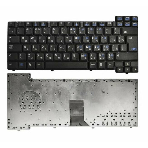 Клавиатура для ноутбука HP Compaq 416039-251 черная, крепления вверху