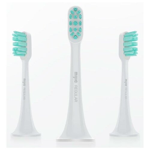 Набор насадок Xiaomi Mijia Toothbrush Set T300/T500 <3-pack, White>