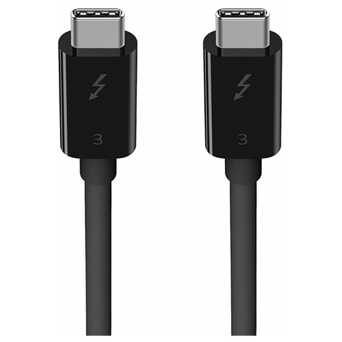 Кабель Belkin Thunderbolt 3​ 0,8м (F2CD084bt0.8M), черный