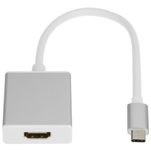 GCR Переходник USB TypeC > HDMI 1.4, компактный, 4K 30Hz