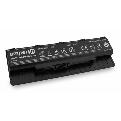 Аккумуляторная батарея Amperin для ноутбука Asus N46VM (4400mAh)
