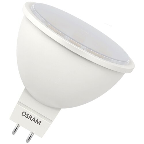 Лампа светодиодная OSRAM LED Value LVMR1650 6SW/830, GU5.3, MR16, 6 Вт, 3000 К
