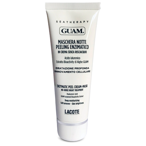 Guam пилинг ночной Seatherapy Maschera Notte Peeling Enzimatico, 75 мл