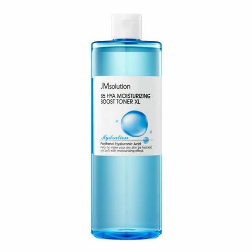 Увлажняющий тонер для лица JMsolution с пантенолом, B5 Hya Moisturizing Boost Toner XL, 500 мл