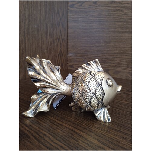 Фигурка декоративная "Золотая рыбка"