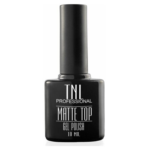 TNL Professional Верхнее покрытие Matte Top Gel Polish, прозрачный, 10 мл