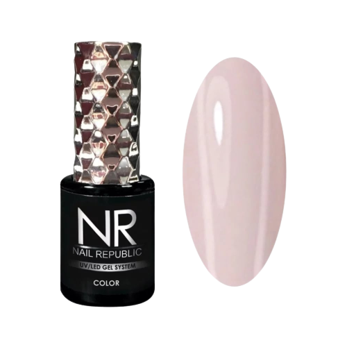 Nail Republic гель-лак для ногтей Color, 10 мл, 10 г, 042 розовая патина