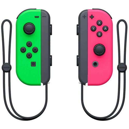 Геймпад Joy-Con Nintendo Switch (Неоновый зеленый/Неоновый розовый)