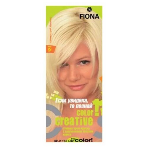 Fiona Creative color краска для волос, 12.1 сияющий блонд, 100 мл