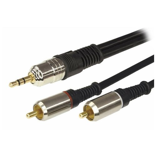 Аксессуар Rexant 3.5mm Stereo Plug - 2RCA Plug 3m 17-4224