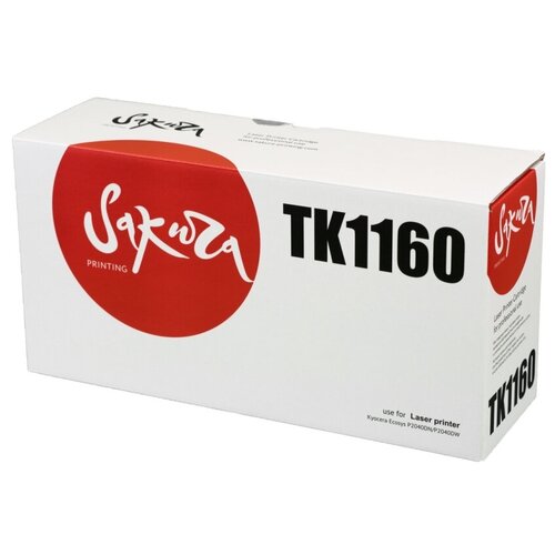 Картридж TK-1160 Black для принтера Куасера, Kyocera ECOSYS P 2040 dn; ECOSYS P 2040 dw