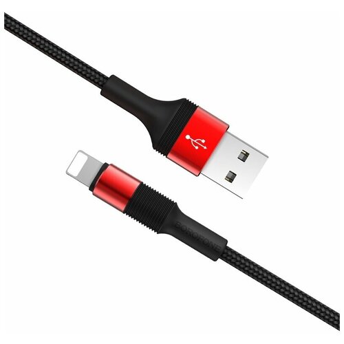 Кабель USB - Lightning Borofone BX21 Outstanding, цвет красный